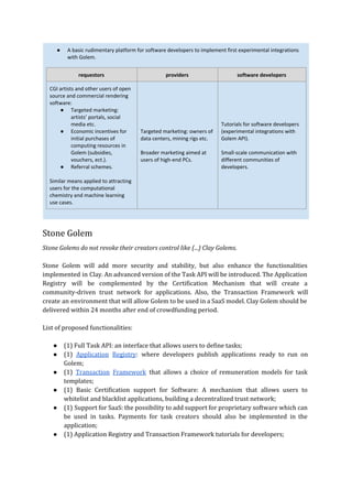 #Golem Project - #decentralised platform for #supercomputing - #PAAS # ...