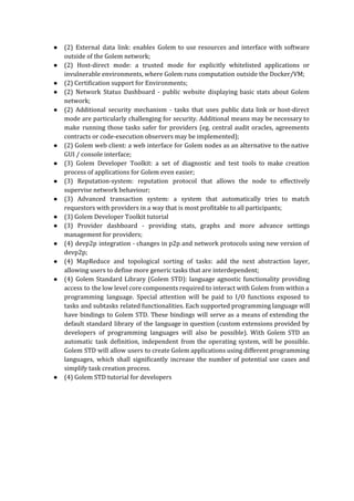 #Golem Project - #decentralised platform for #supercomputing - #PAAS # ...