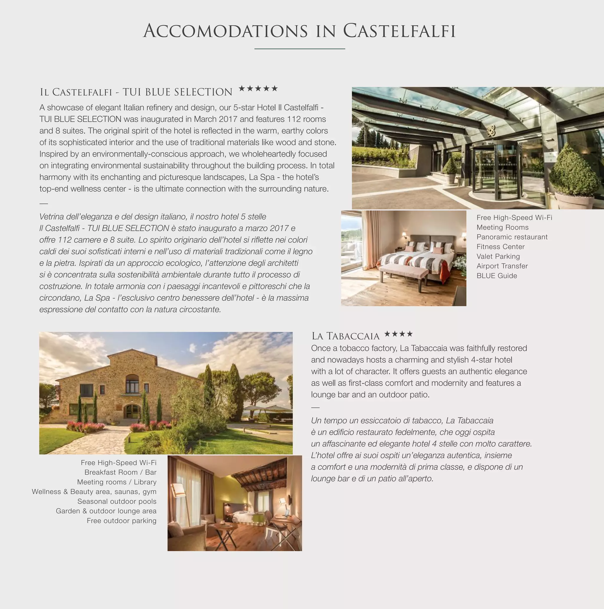 Golf brochure Toscana Resort Castelfalfi | PDF