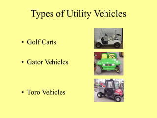 Golf_cart_training program for QU project .ppt