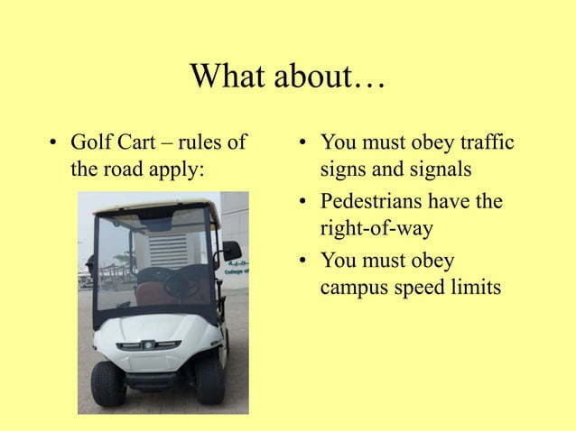 Golf_cart_training program for QU project .ppt