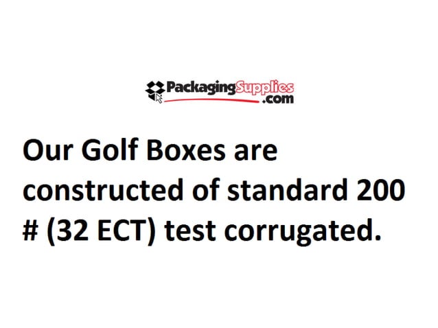 Golf club shipping box | PPTX