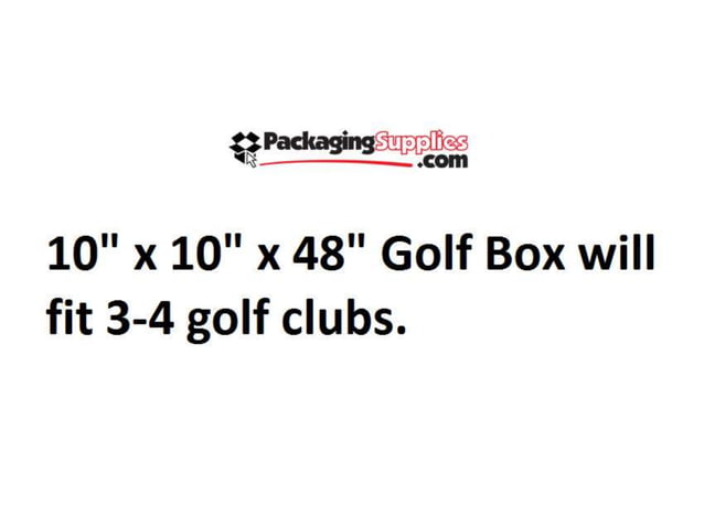 Golf club shipping box | PPTX
