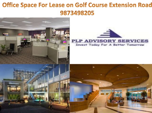 Pre leased property for sale Golf course extension road | PPT