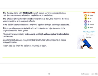 Golfer’s elbow with its rehabilitation and management | PDF