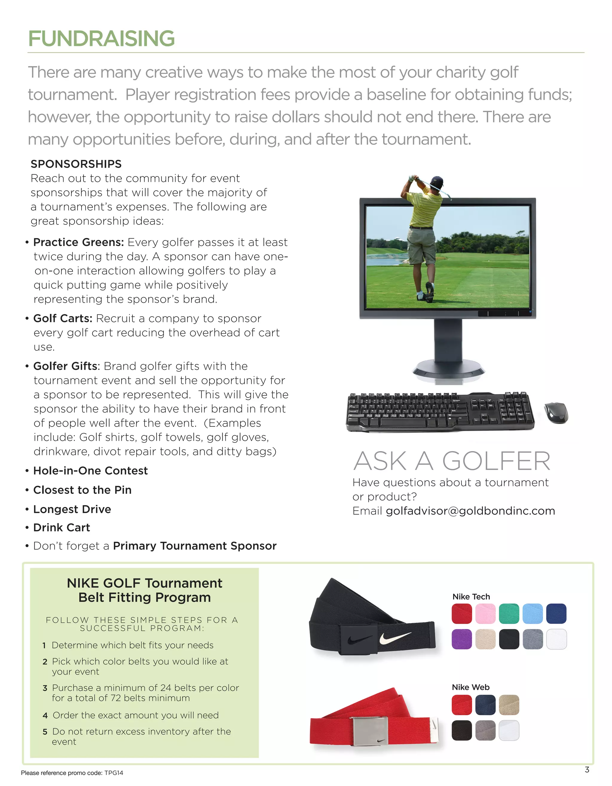 Golf Event Planning Guide For 2014 | PDF | Golf | Sports