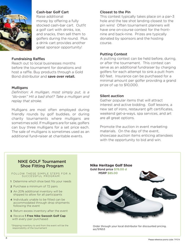 Golf Event Planning Guide For 2014 | PDF