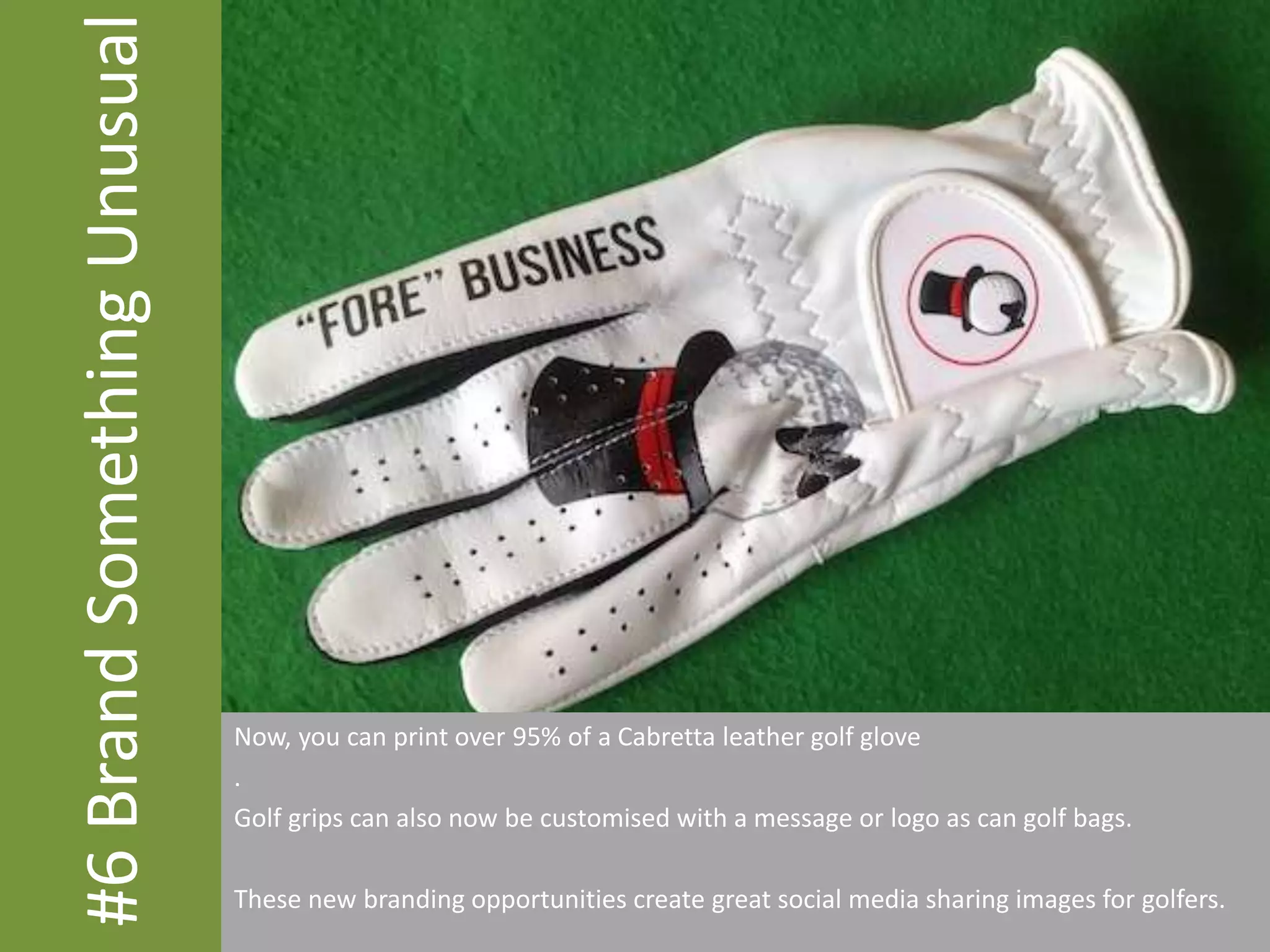 Golf Marketing Ideas 2017 | PPTX