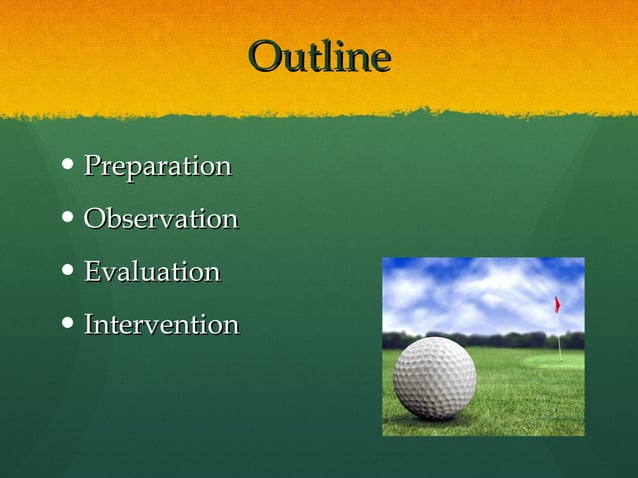 Qualitative Analysis on the Golf Putt | PPT