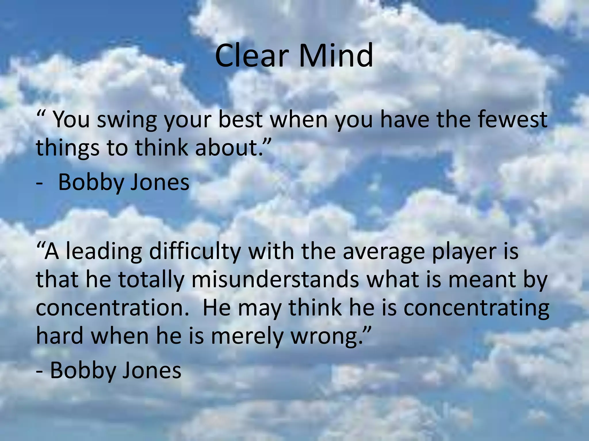 Inspirational Golf Quotes | PPT