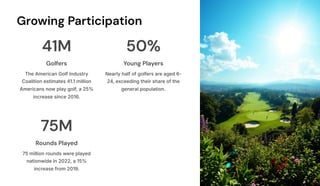 Golf's experiencing a significant Resurgence: A Booming Industry | PDF