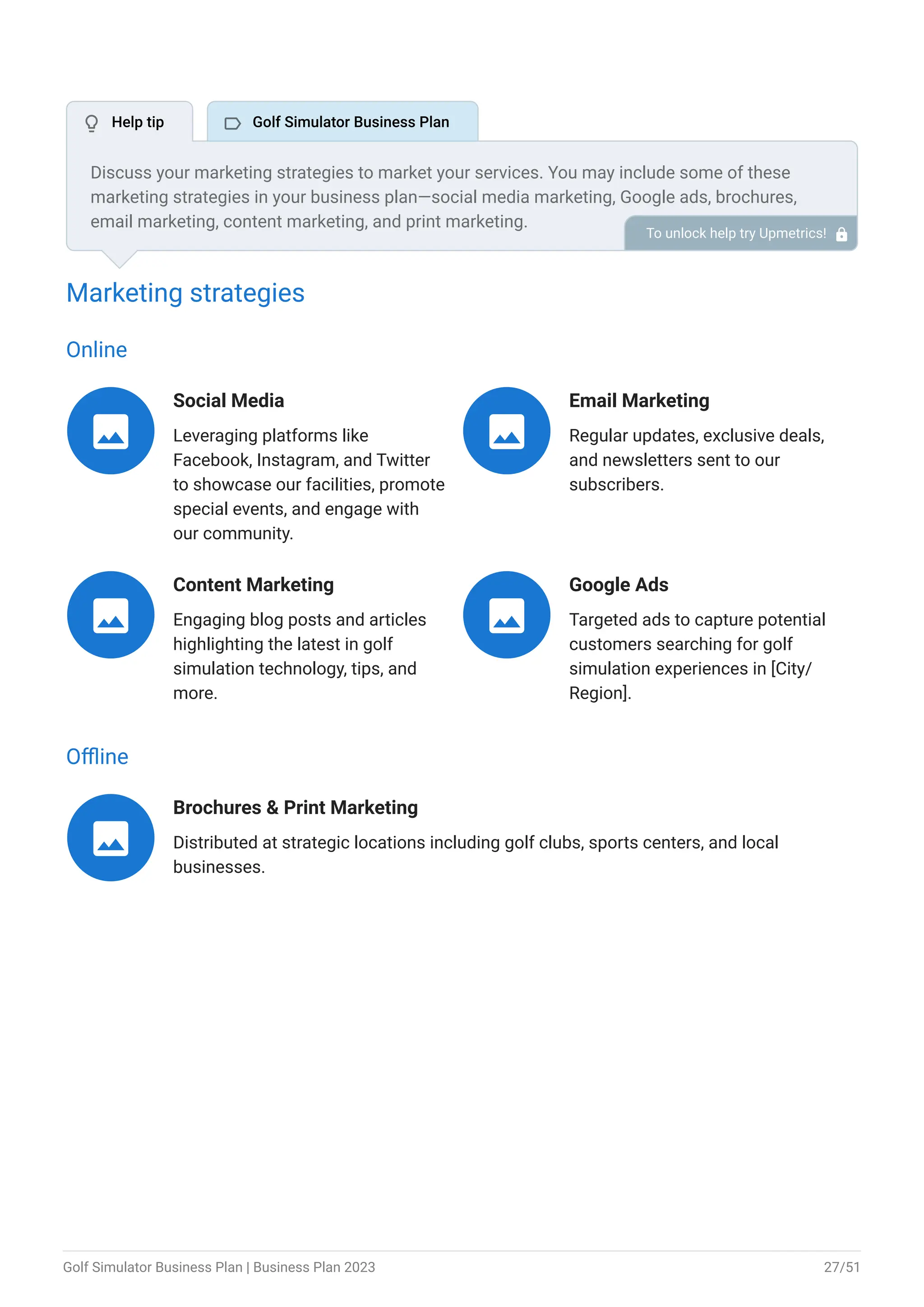 golf simulator business plan Example.pdf | Business Accounting ...