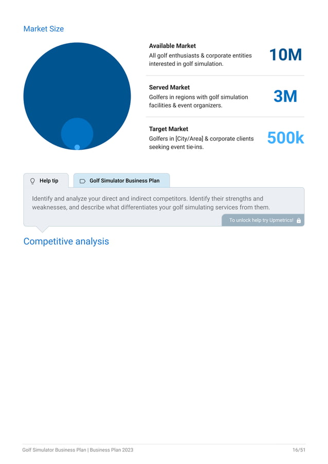 golf simulator business plan Example.pdf | Business Accounting ...