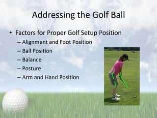 Golf swing powerpoint | PPTX