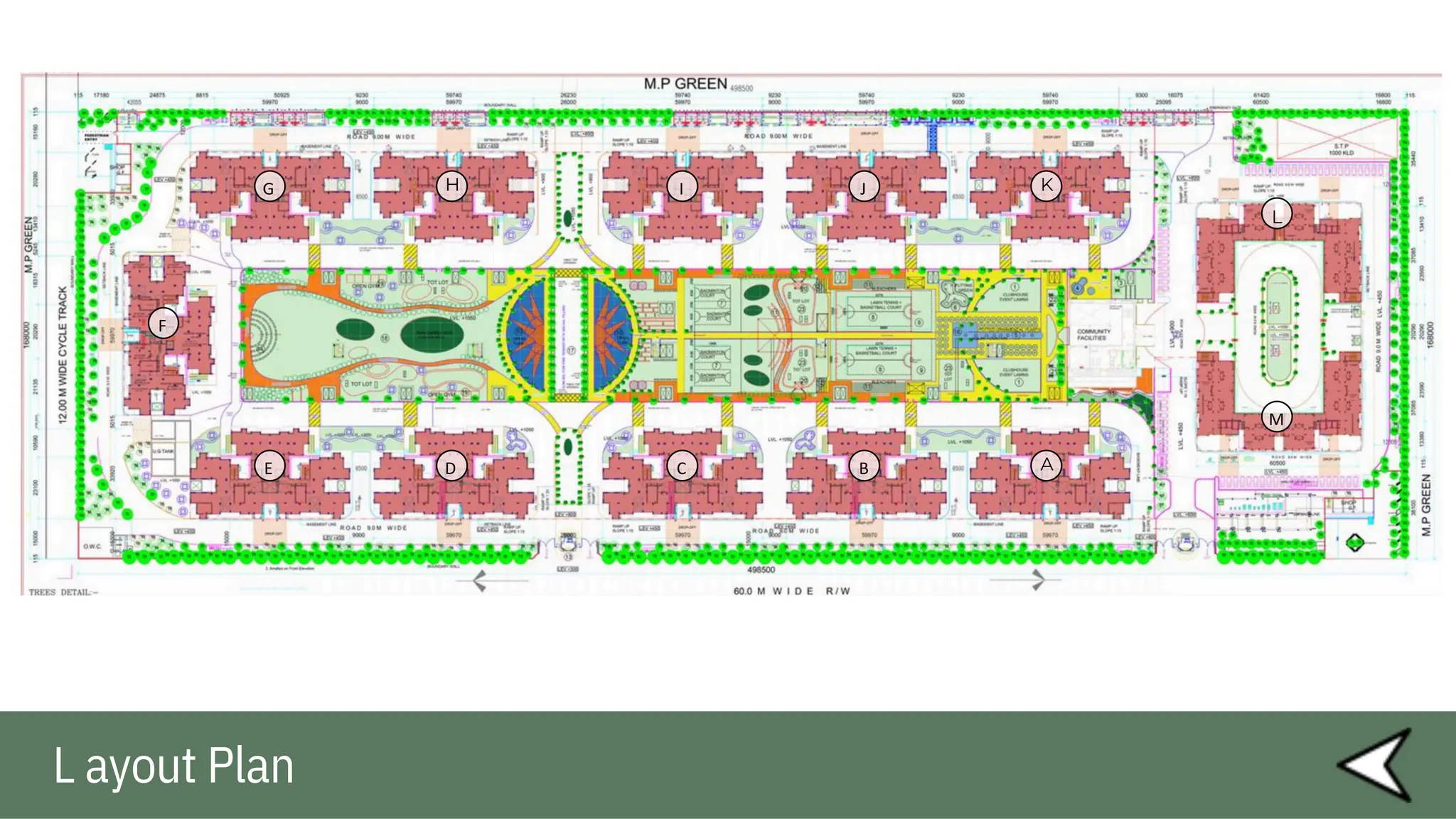 Golf View Condos Dwarka Sector 19B, New Delhi layout plan.pdf