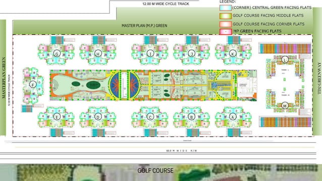 Golf View Condos Dwarka Sector 19B, New Delhi layout plan.pdf