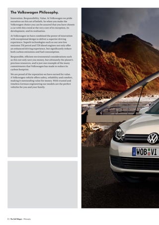 Golf Wagon brochure - Volkswagen Australia | PDF