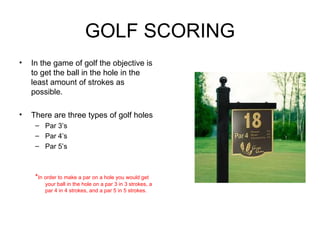 Golf web based tutorials | PPT