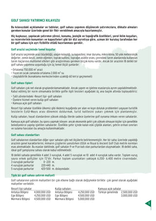 Golf yatirimci kilavuzu | PDF