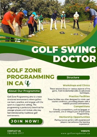 Exploring Golf Zone Programming in Canada | PDF