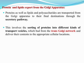 Golgi complex | PPTX