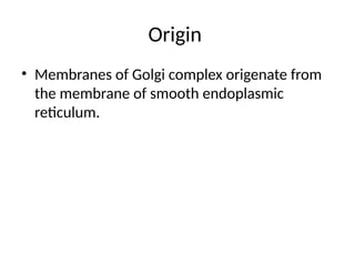 what is Golgi complex presentation..pptx