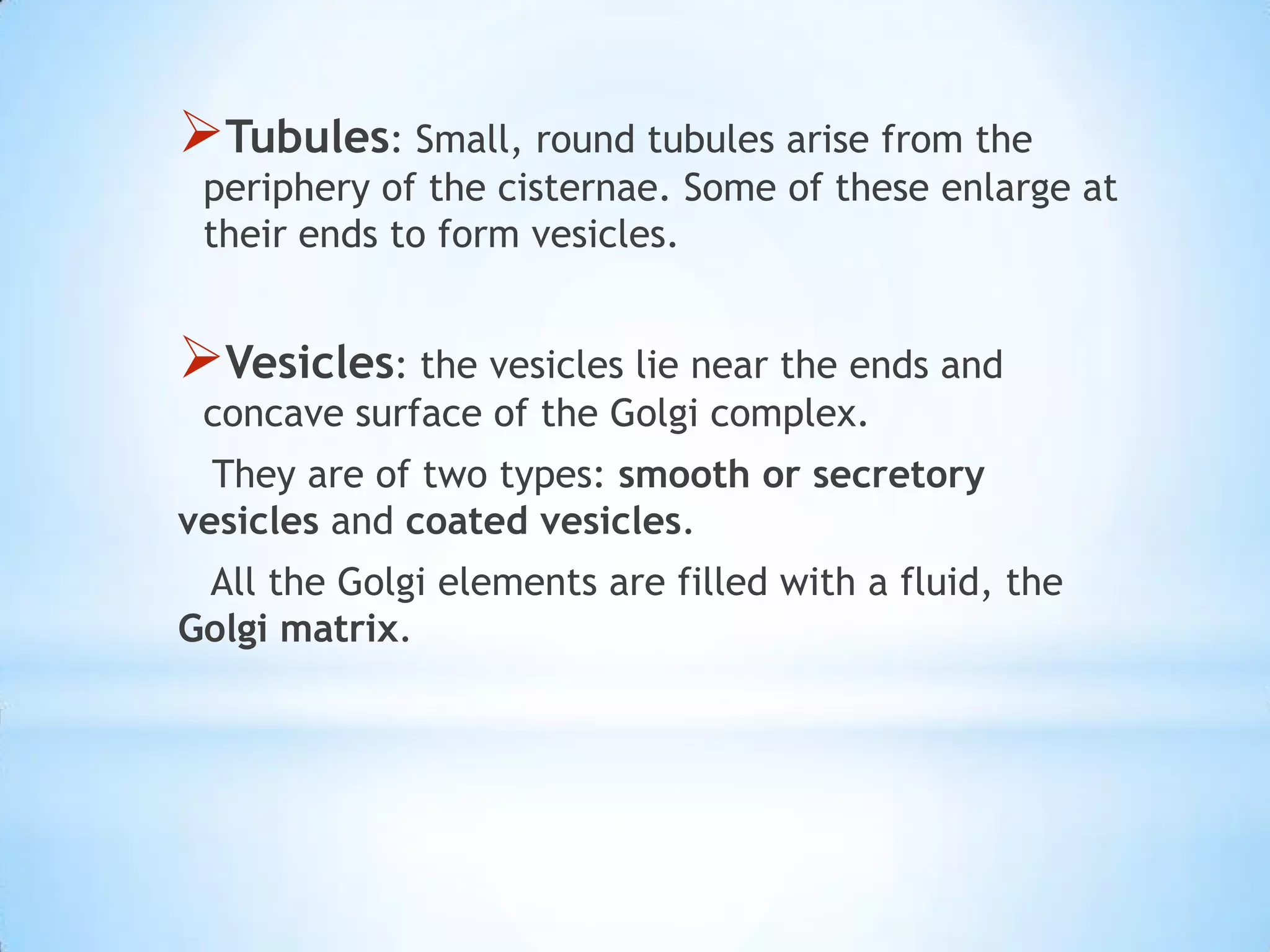 Golgi complex structure and functions | PPTX