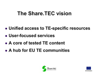 Overview of Share.TEC