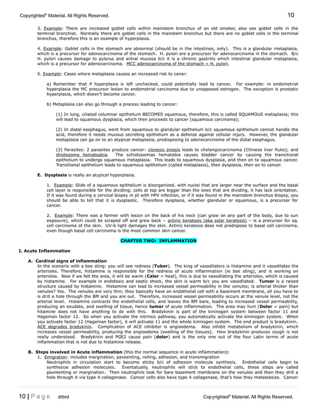 Goljan pathology audio transcripts | PDF