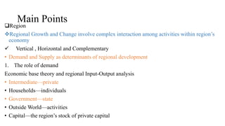 Regional Economics and Pathology | PPT
