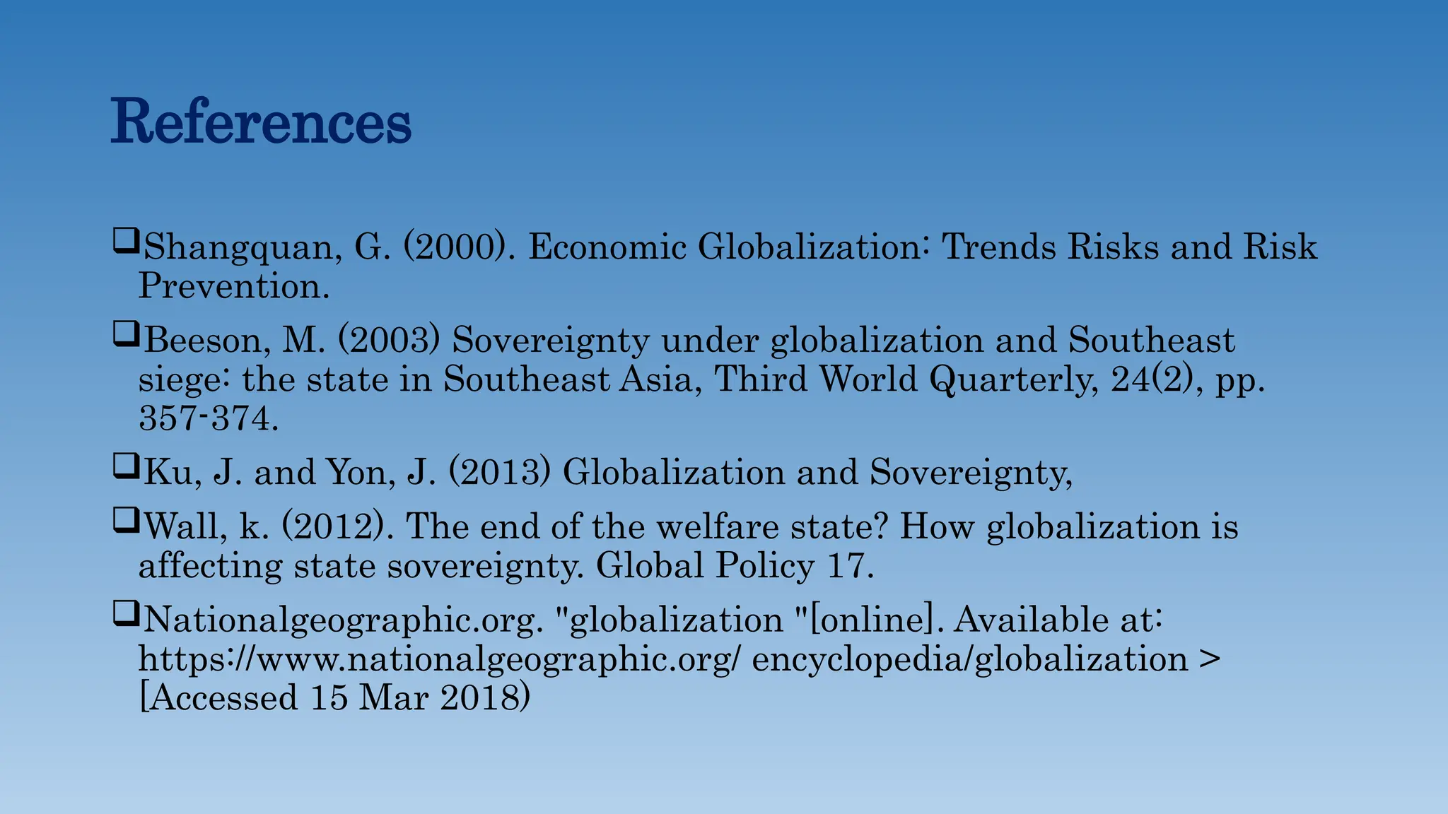 globalization presentation complete slides | PPTX