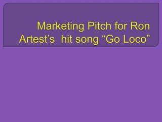 Go loco marketing pitch | PPT