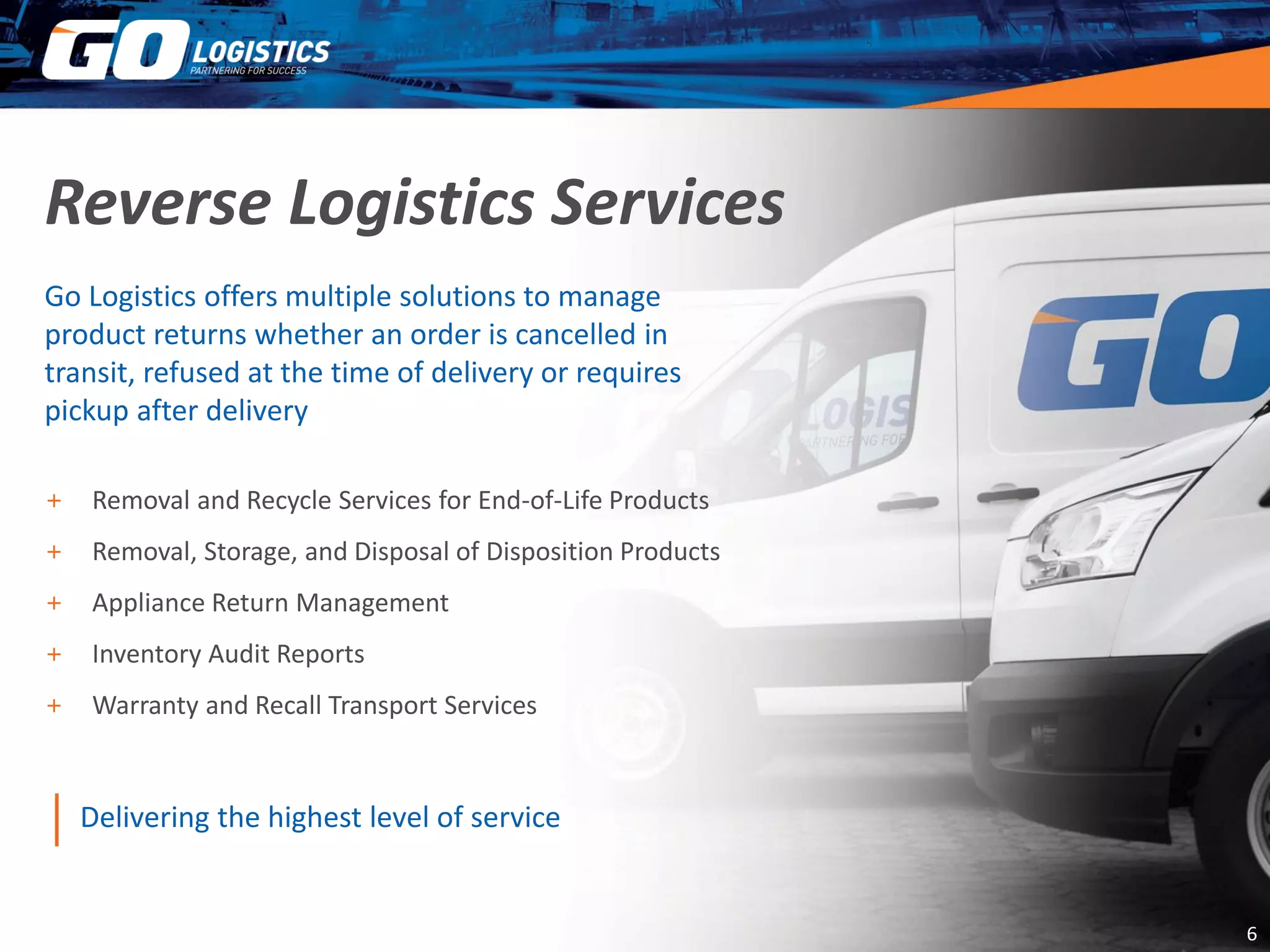 GO Logistics - Home Delivery Service Overview | PPT