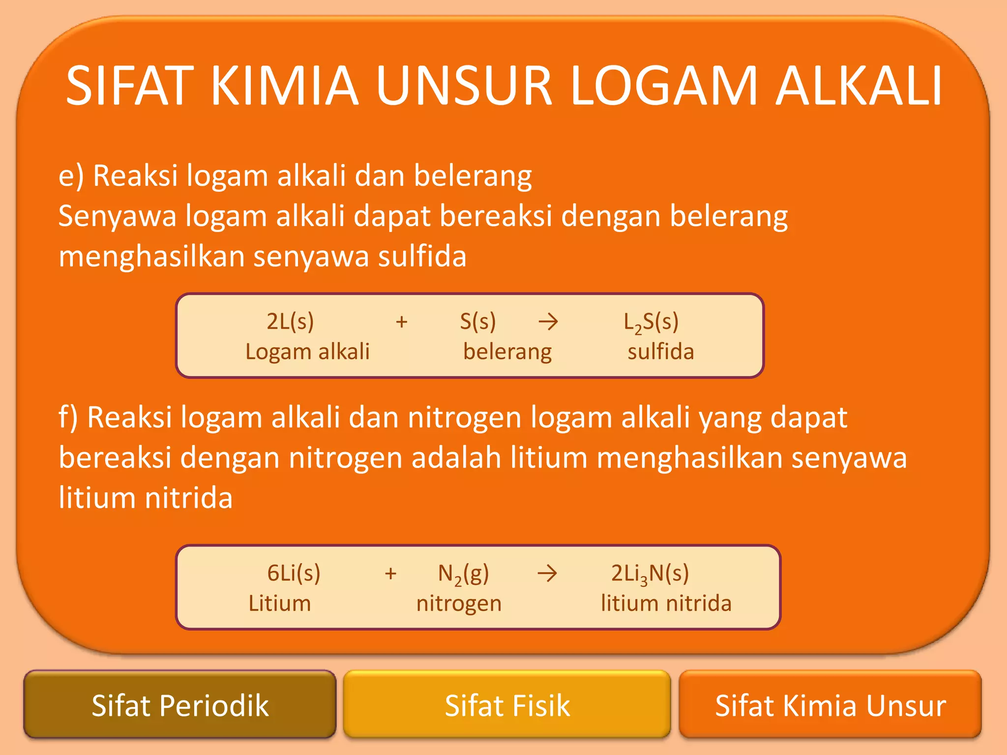 Golongan alkali dan alkali tanah | PPTX