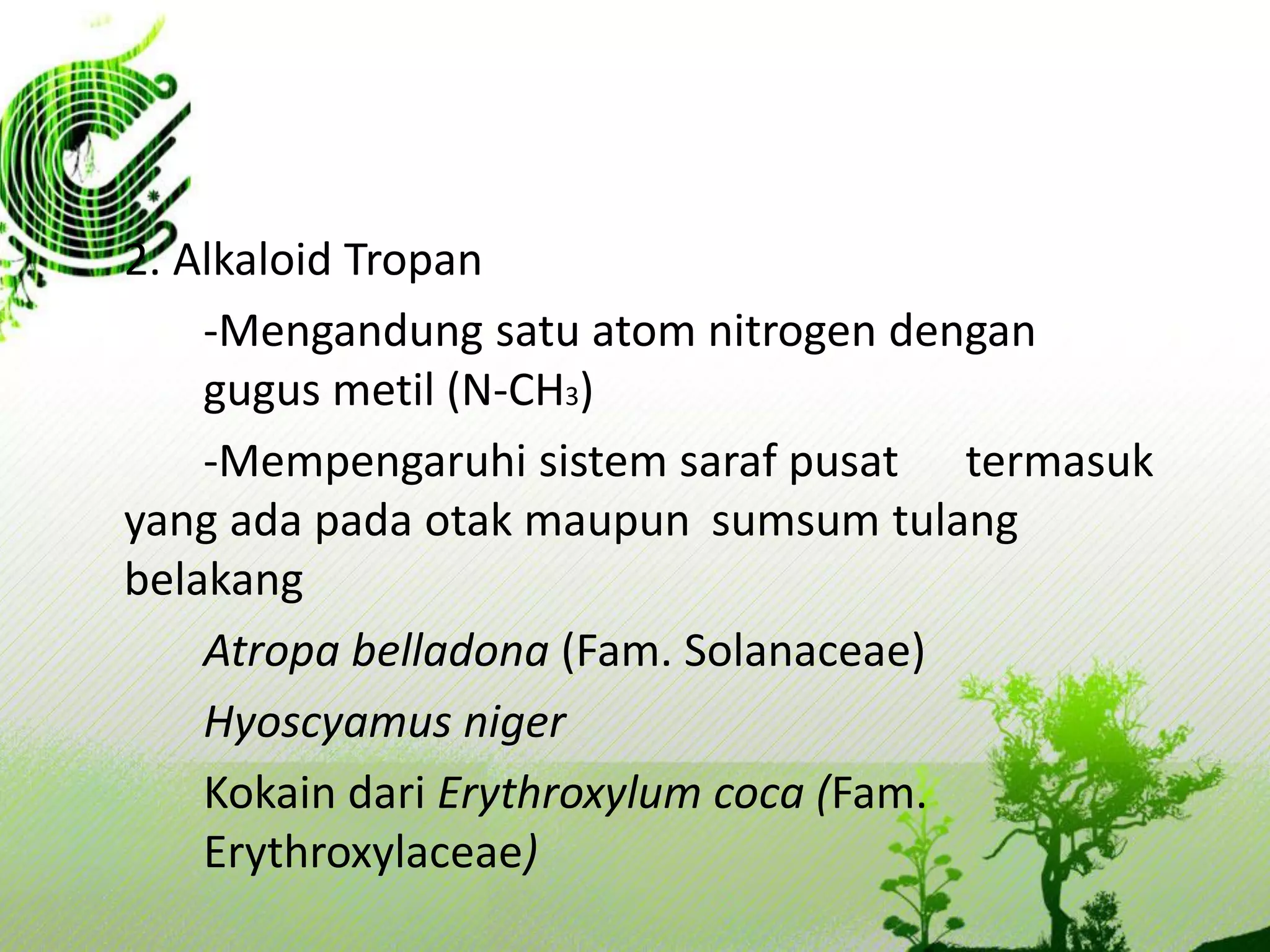 Golongan alkaloid | PDF