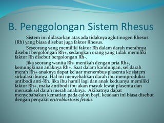 Golongan darah | PPTX