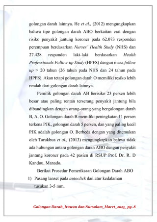 GOLONGAN DARAH | PDF