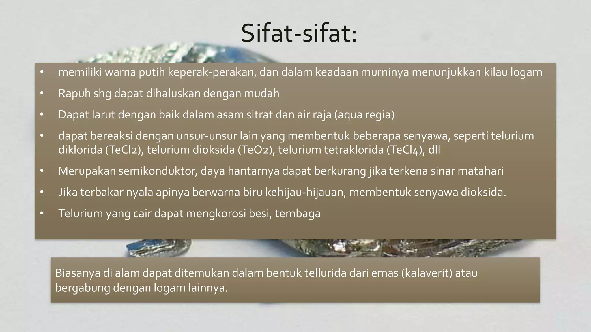 Golongan VIA Kimia (Sulfur) | PPTX