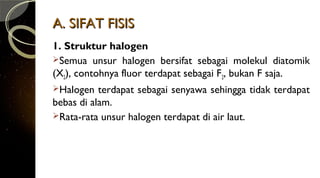 Golongan VIIA (HALOGEN) | PPT