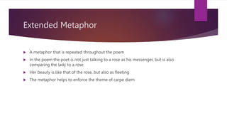 Go, Lovely Rose Intro and Poetry Analysis | PPTX