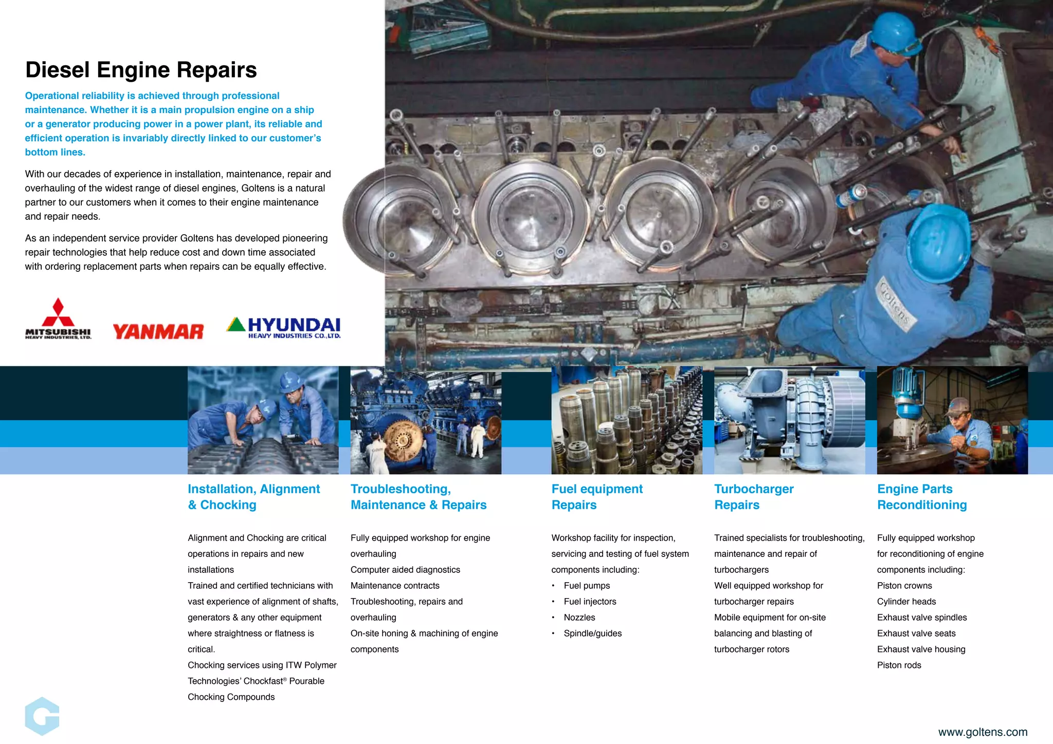 Goltens co. ltd Dubai branch company profile (2015) | PDF