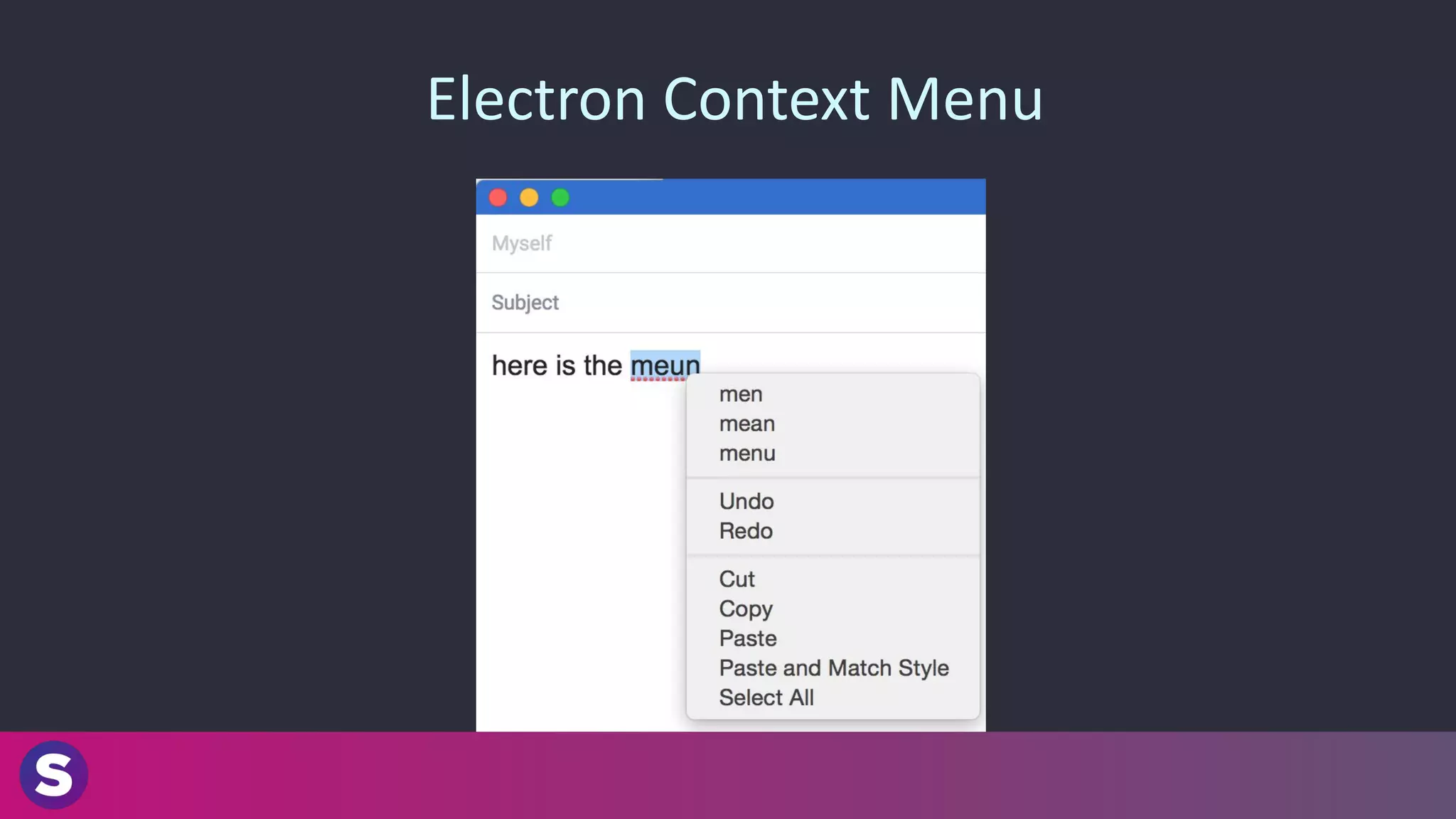 "Electron. How the most modern framework works" Oleksii Holubiev | PPT