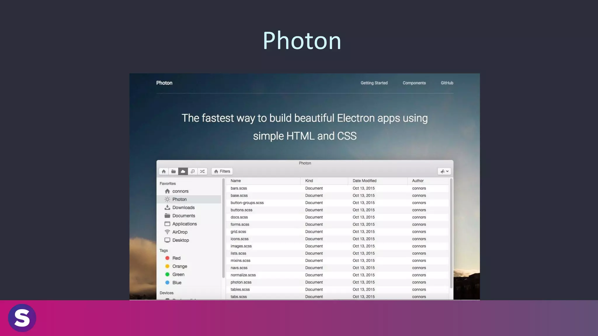 "Electron. How the most modern framework works" Oleksii Holubiev | PPT
