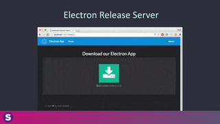 "Electron. How the most modern framework works" Oleksii Holubiev | PPT