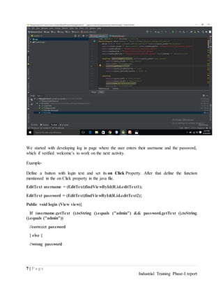 GoLyft Internship Report | PDF