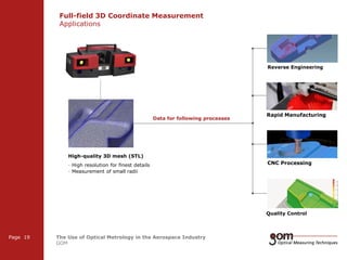 Gom Applications In Aerospace Testing | PDF