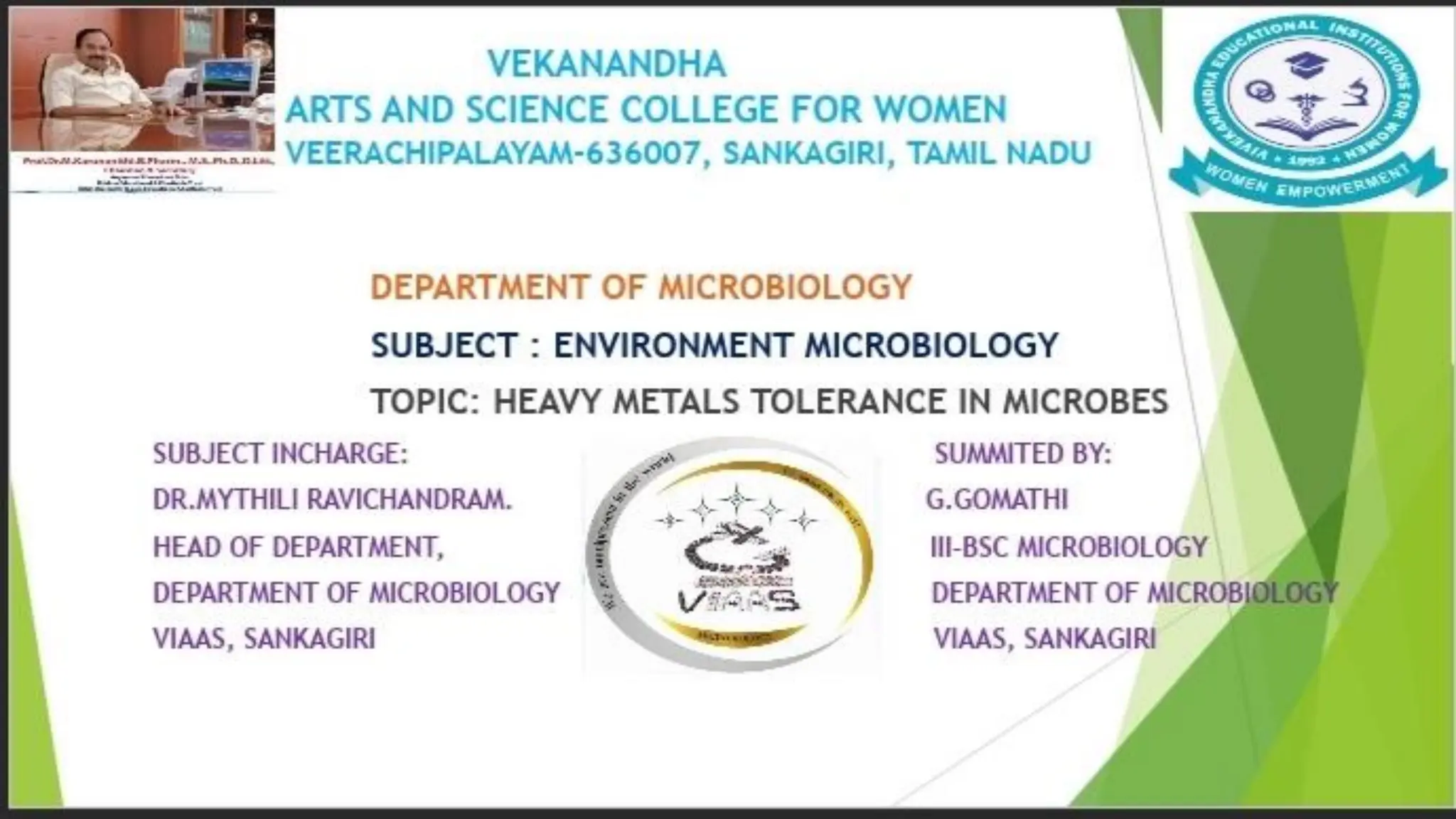 Heavy metal tolerance in microbes....... | PDF