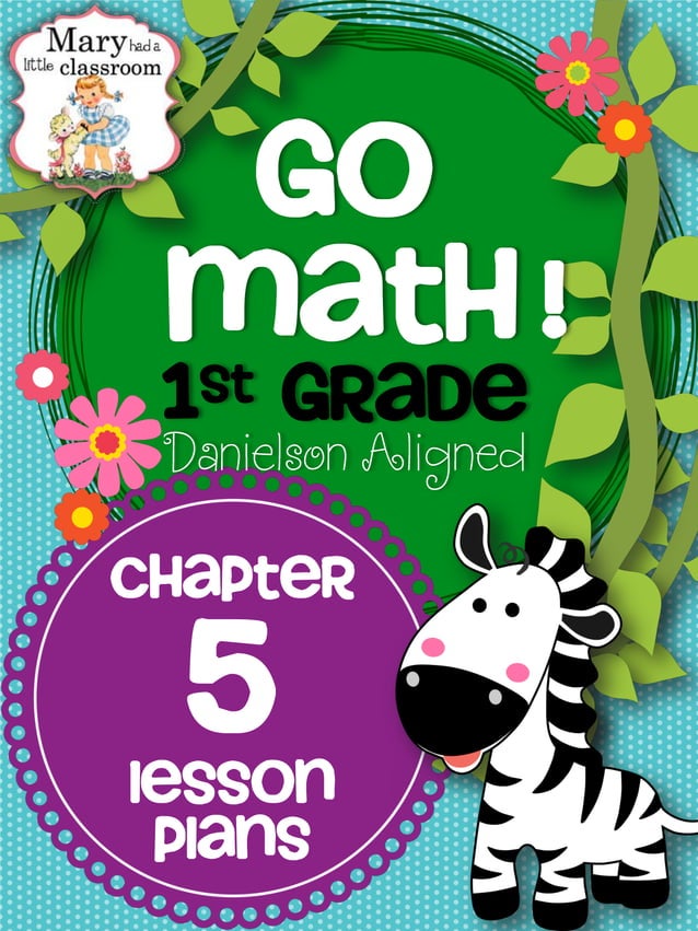Go mathlessonplansforfirstgradechapterfiveandbonuscenter | PDF