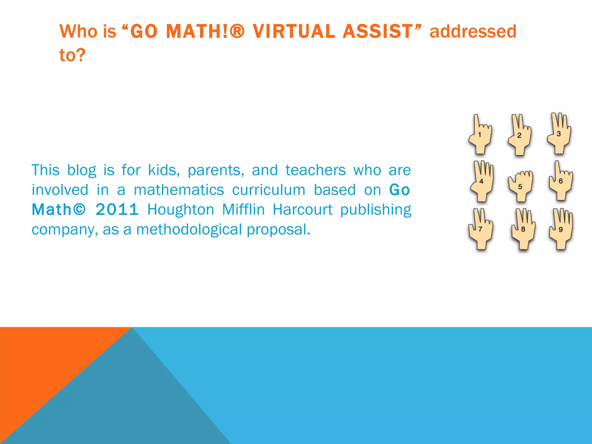 Go math!® Virtual Assist | PPT
