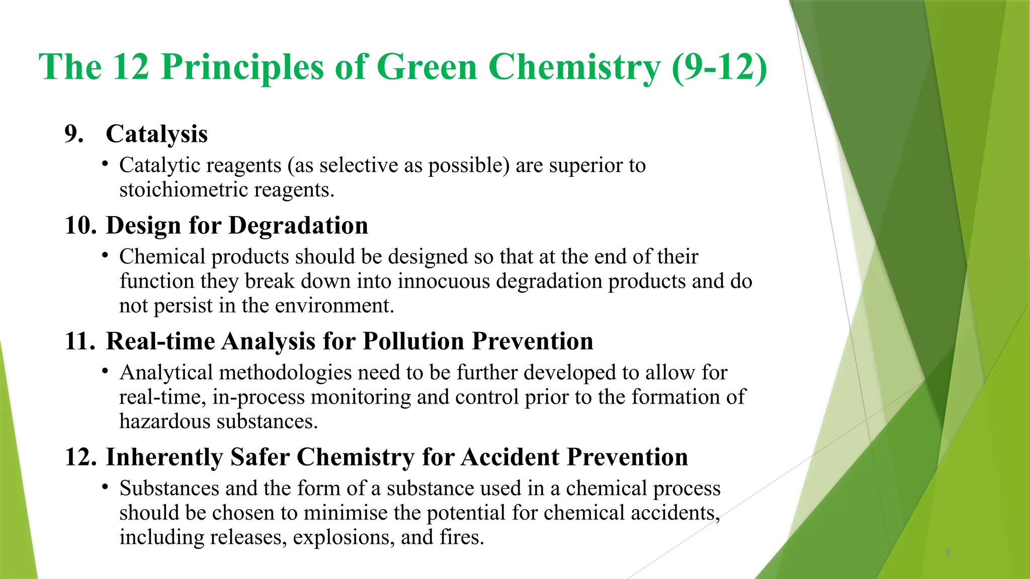 GREEN CHEMISTRY - global change and energy . Energe | PPTX